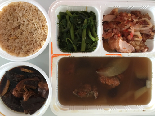 Confinement Food Menu